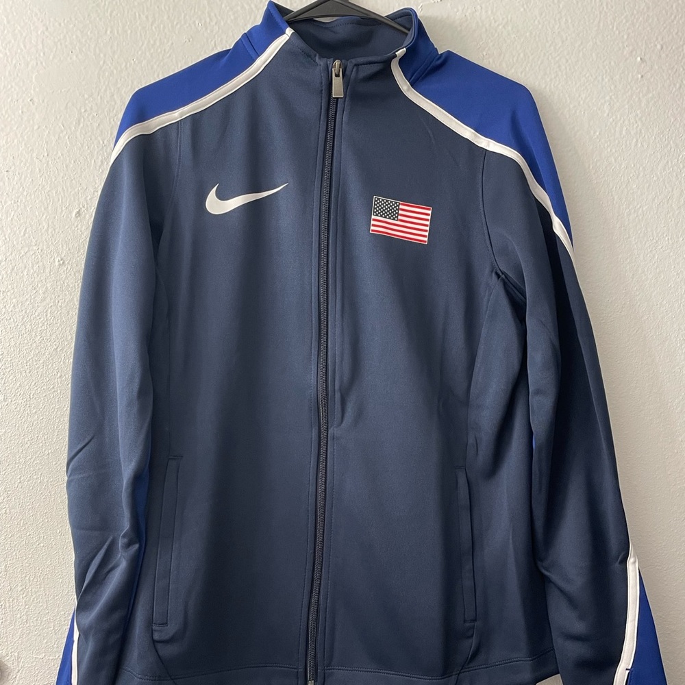 Nike Pro Elite Team Usa Women’s Track Jacket Size Lar… - Gem